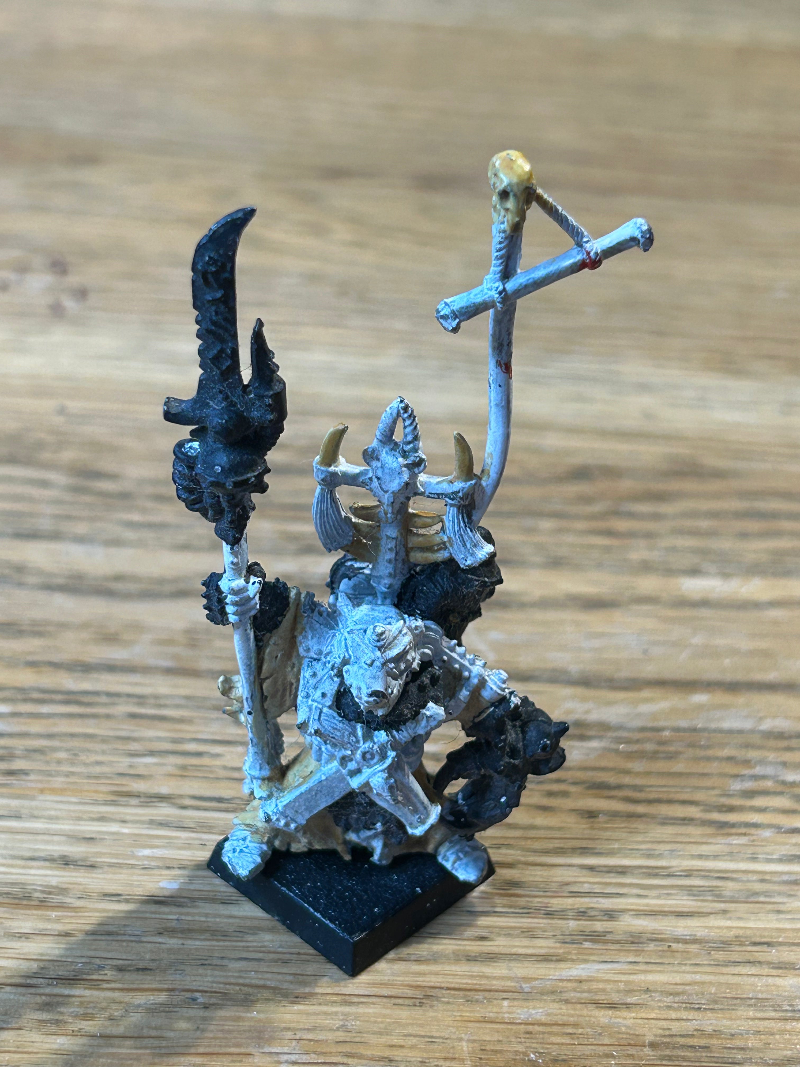 Games Workshop Warhammer Skaven Chief Warlock Ikit Claw Metal Figure ...
