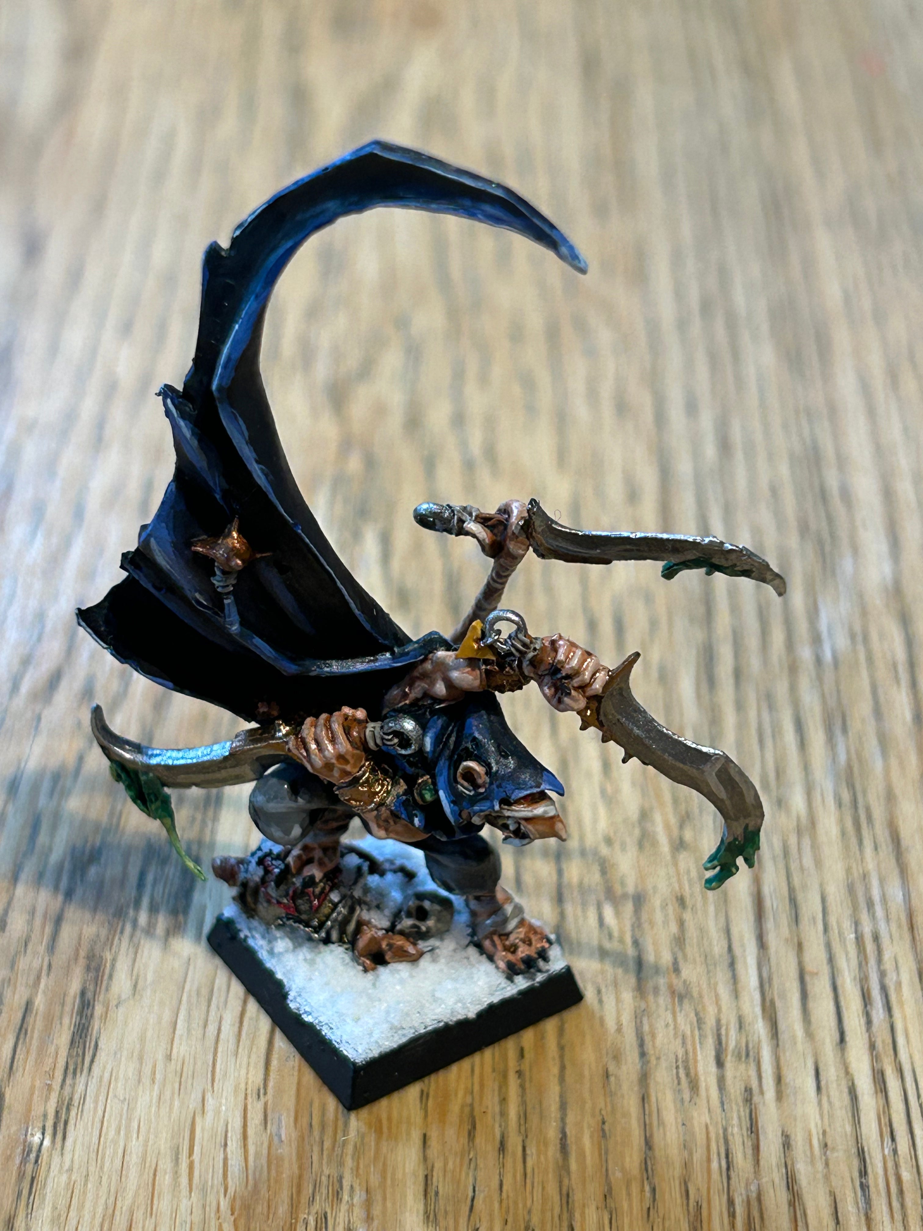 SKAVEN DEATHMASTER SNIKCH WARHAMMER AGE OF SIGMAR FINECAST RESIN ASSAS ...