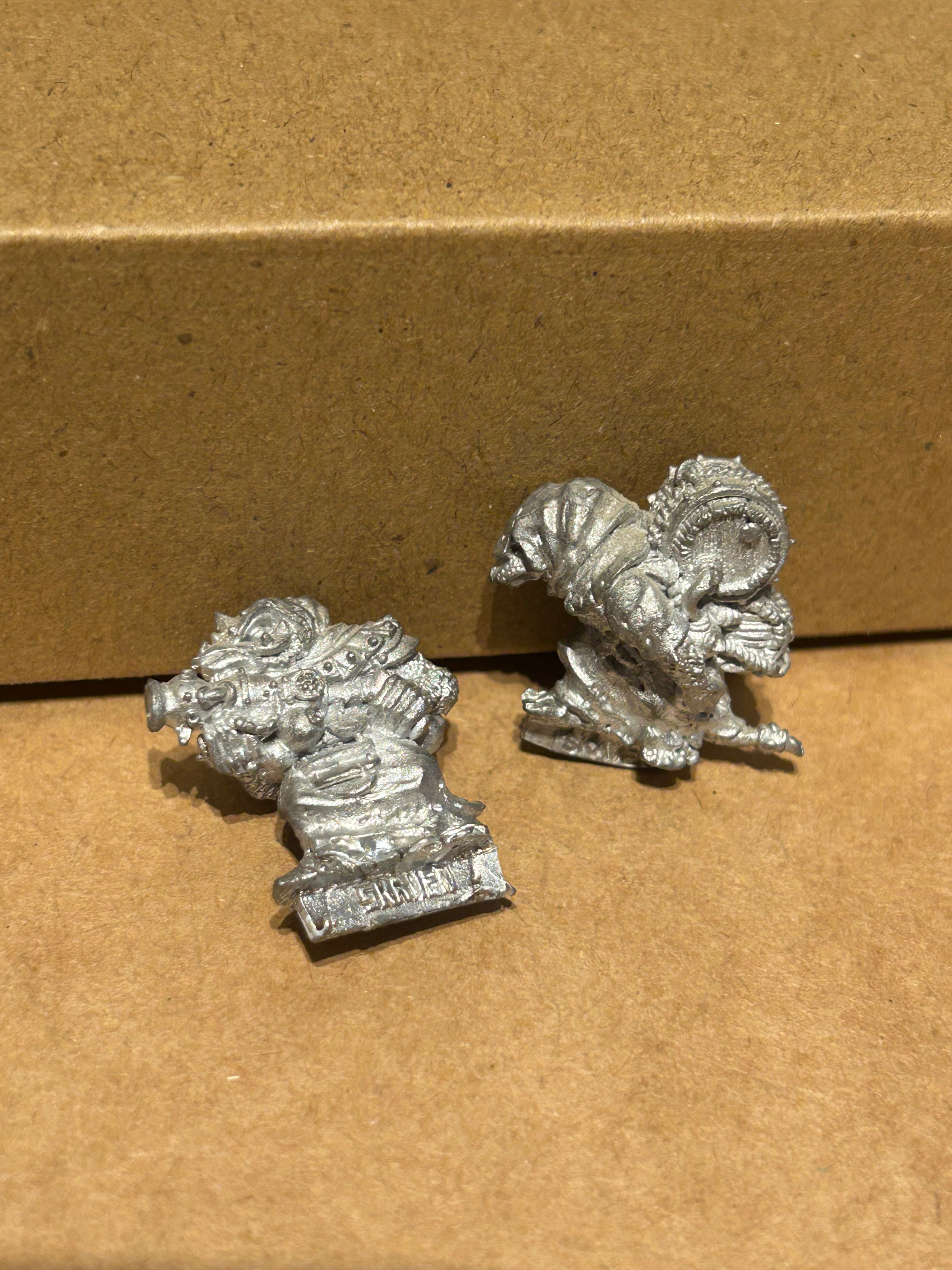 WARHAMMER Fantasy SKAVEN METAL Warp Fire Thrower old world 0601/05 war ...