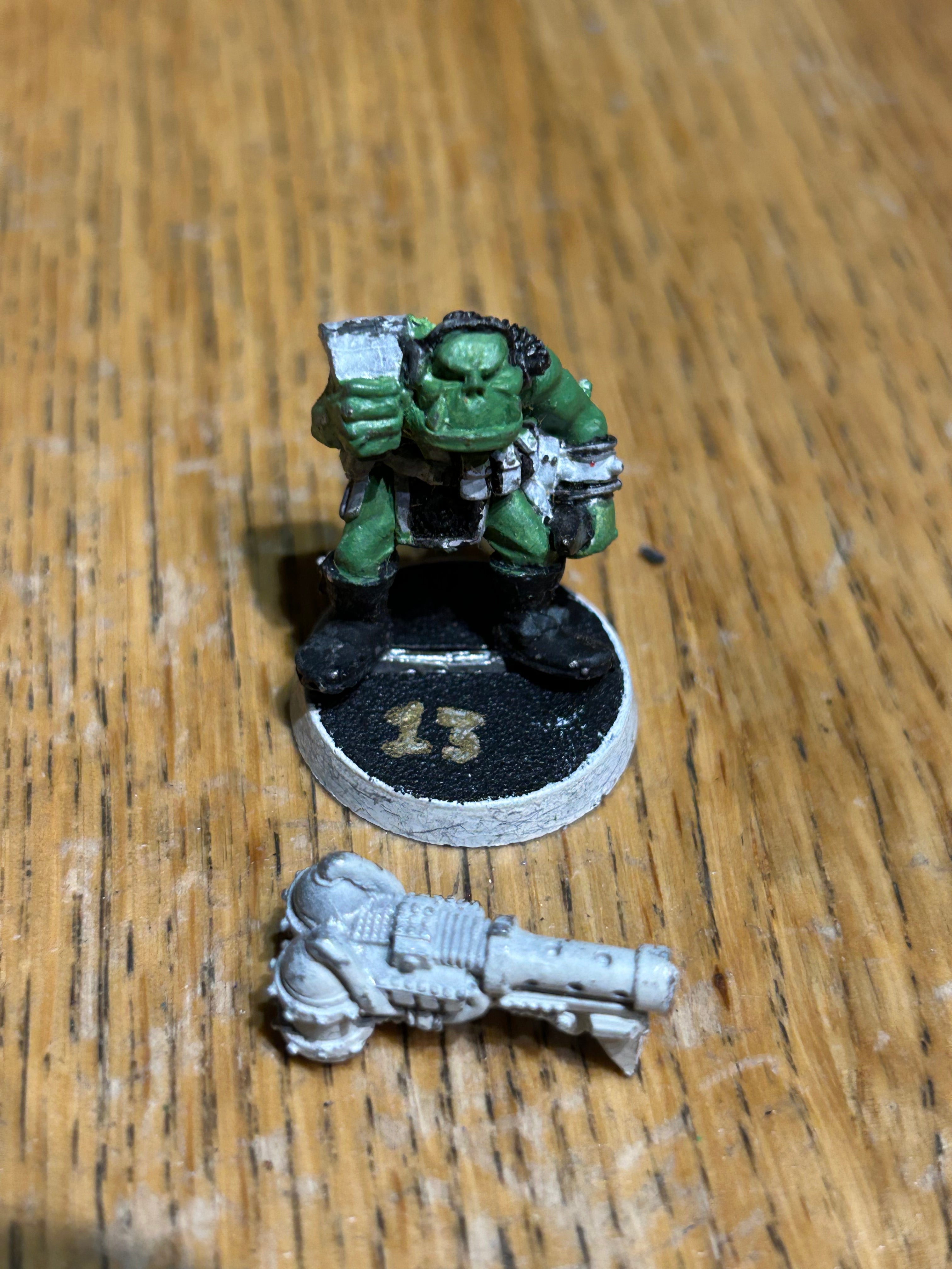 Warhammer 40k rogue trader ork heavy with heavy flamer – The Demon’s ...