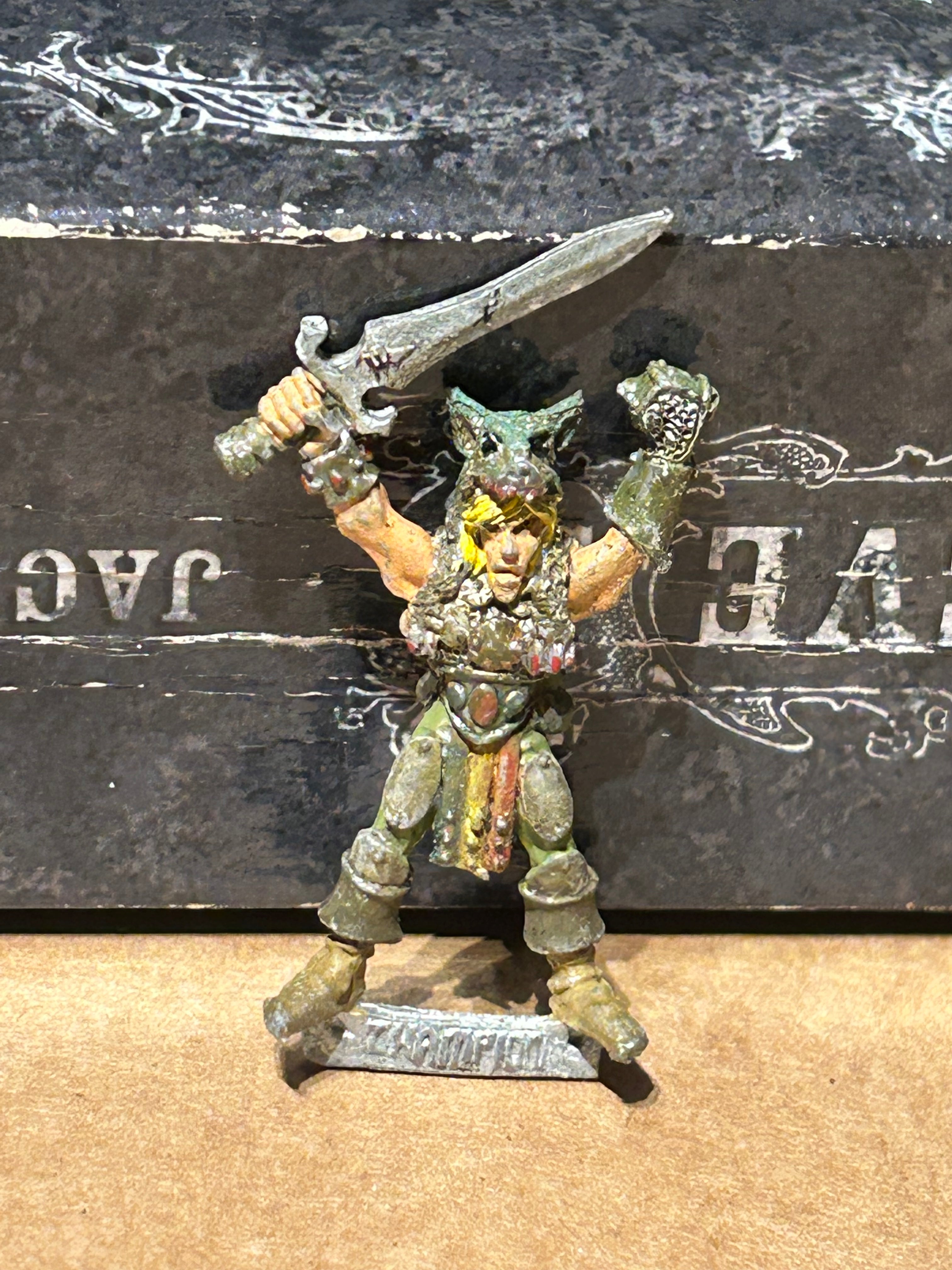Citadel Warhammer Wood Elves mael ironwolf champion Elf Command GW ...