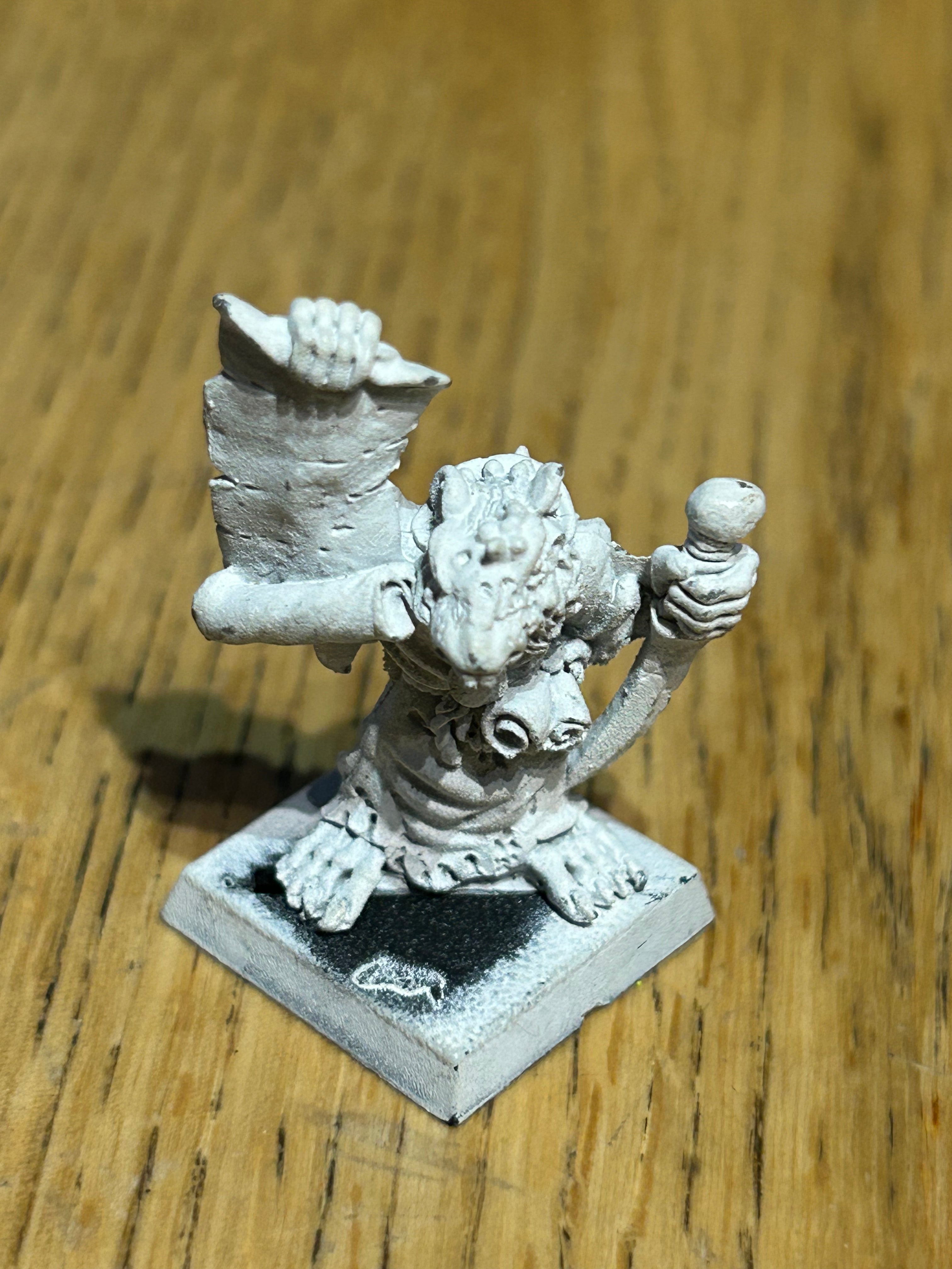 Warhmmmer Fantasy Battle Skaven Wyrde Banebreath 1985 WARHAMMER FANTAS ...