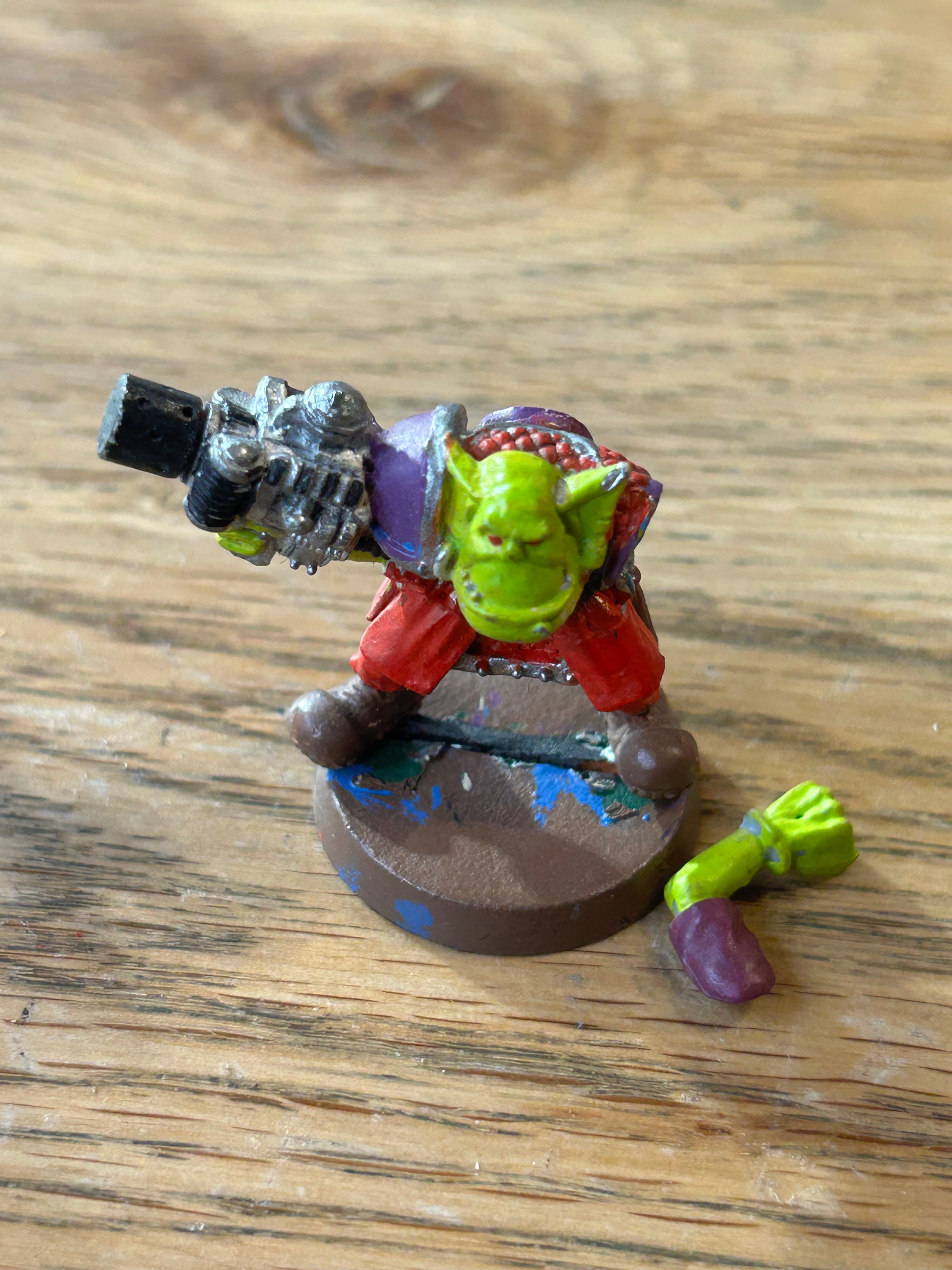 Games Workshop Warhammer 40k 2nd Ed Space Ork Mekanik Mek Mekboy Kombi ...