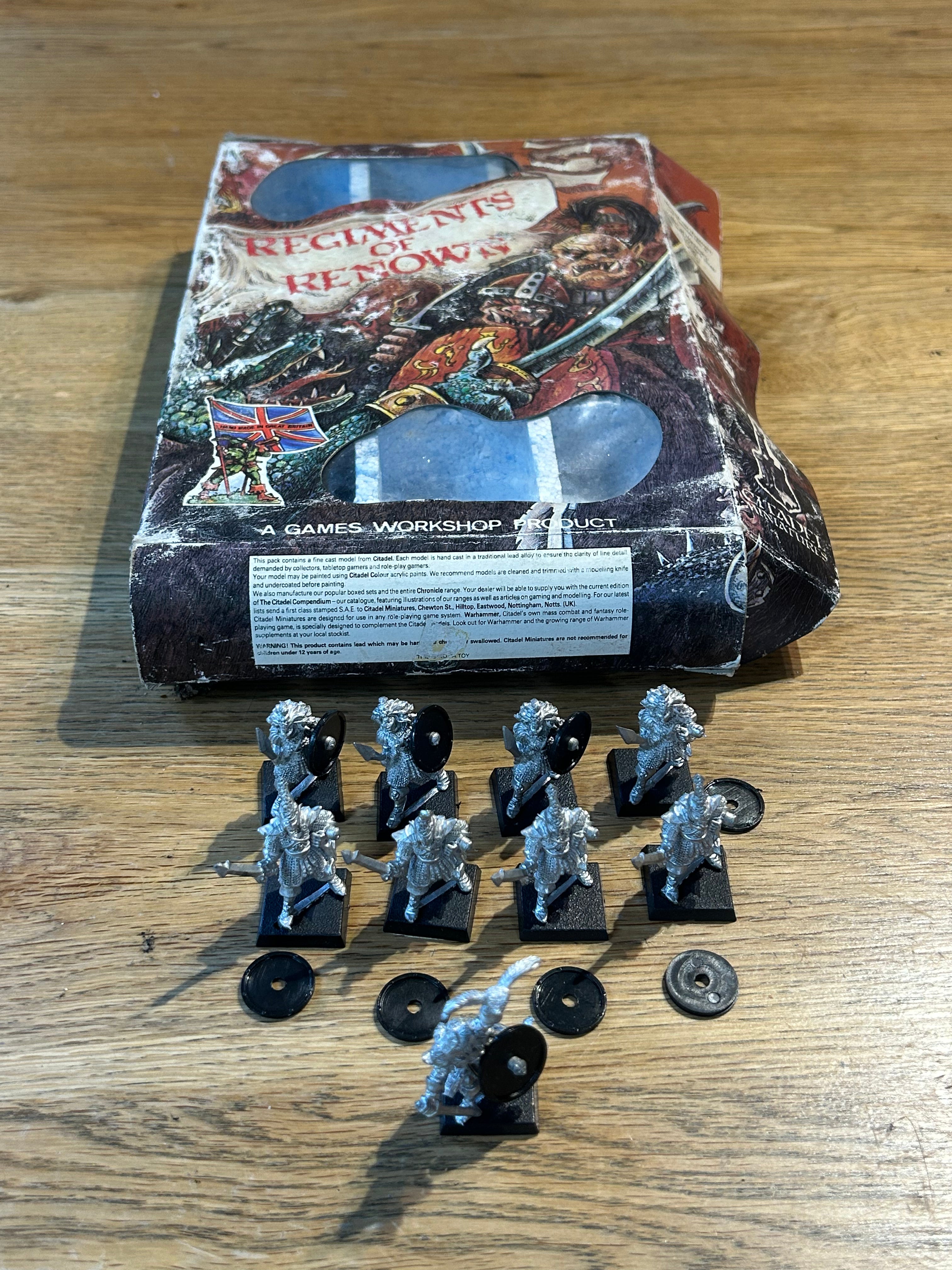 Games Workshop Warhammer Regiments Of Renown RR4 Mengil Manhide's Dark ...