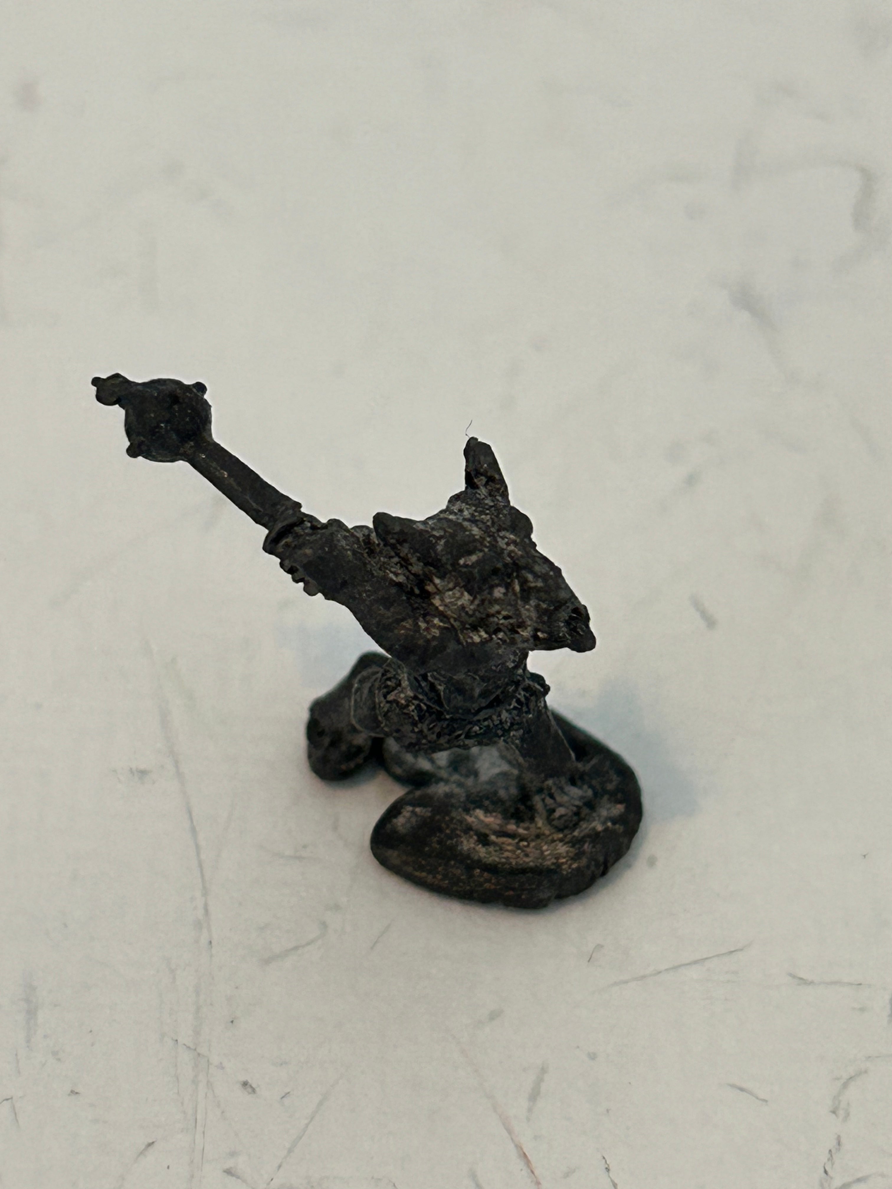 Pre-slotta Citadel Miniatures C14 Lesser Goblin swinging mace – The ...