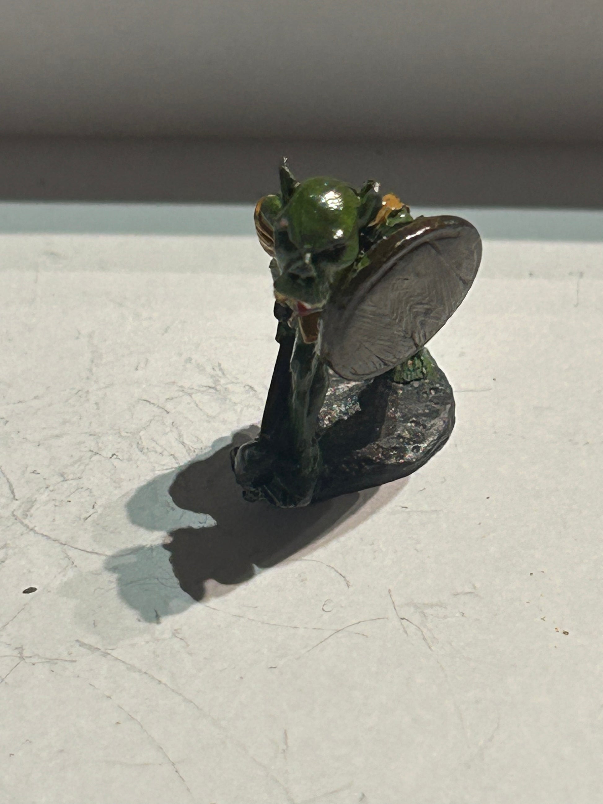 Citadel - Pre Slotta - Warhammer - C15 armoured Orc advancing with mac ...