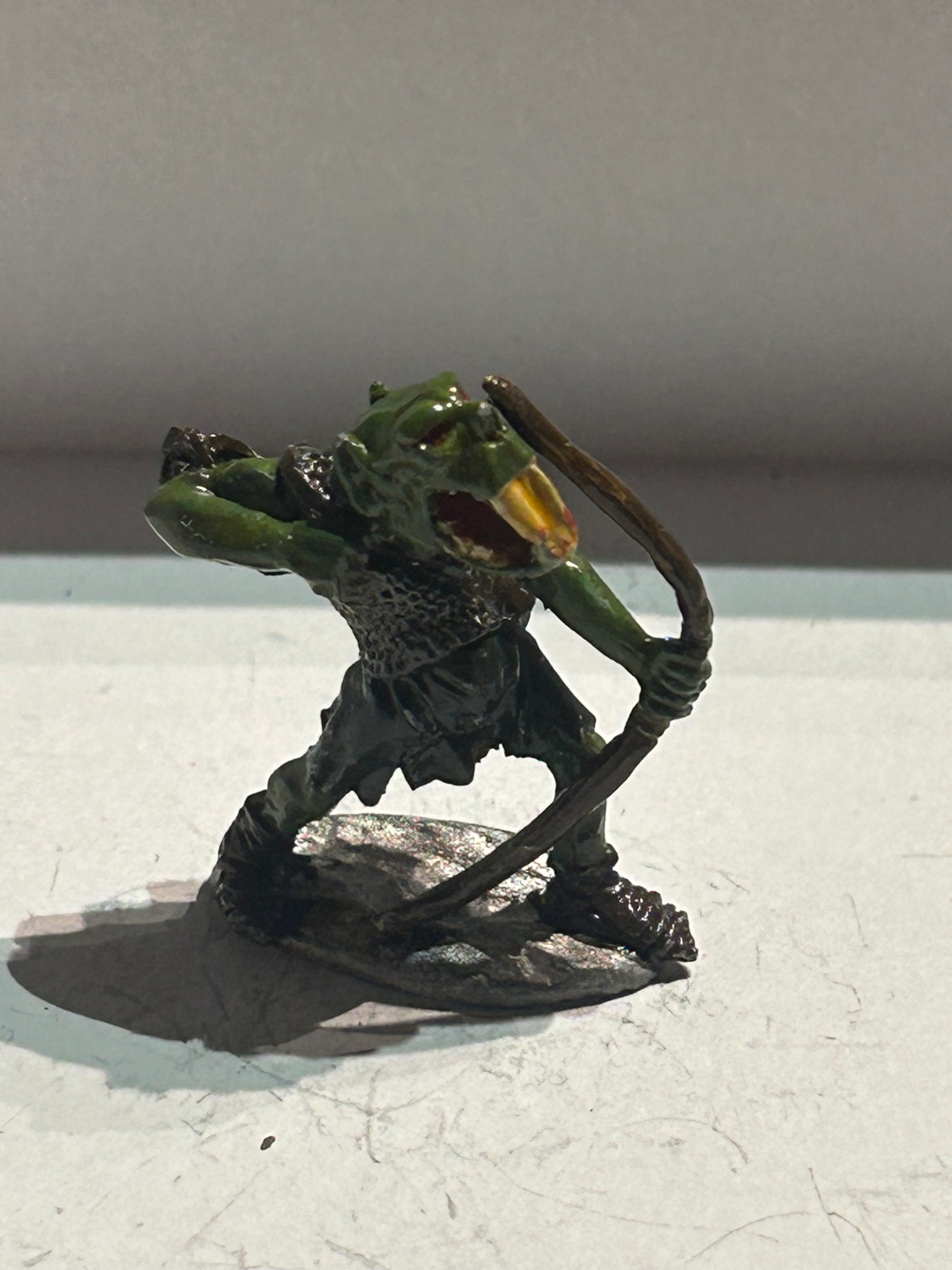 Citadel miniatures warhammer fantasy preslotta armoured orc firing bow ...