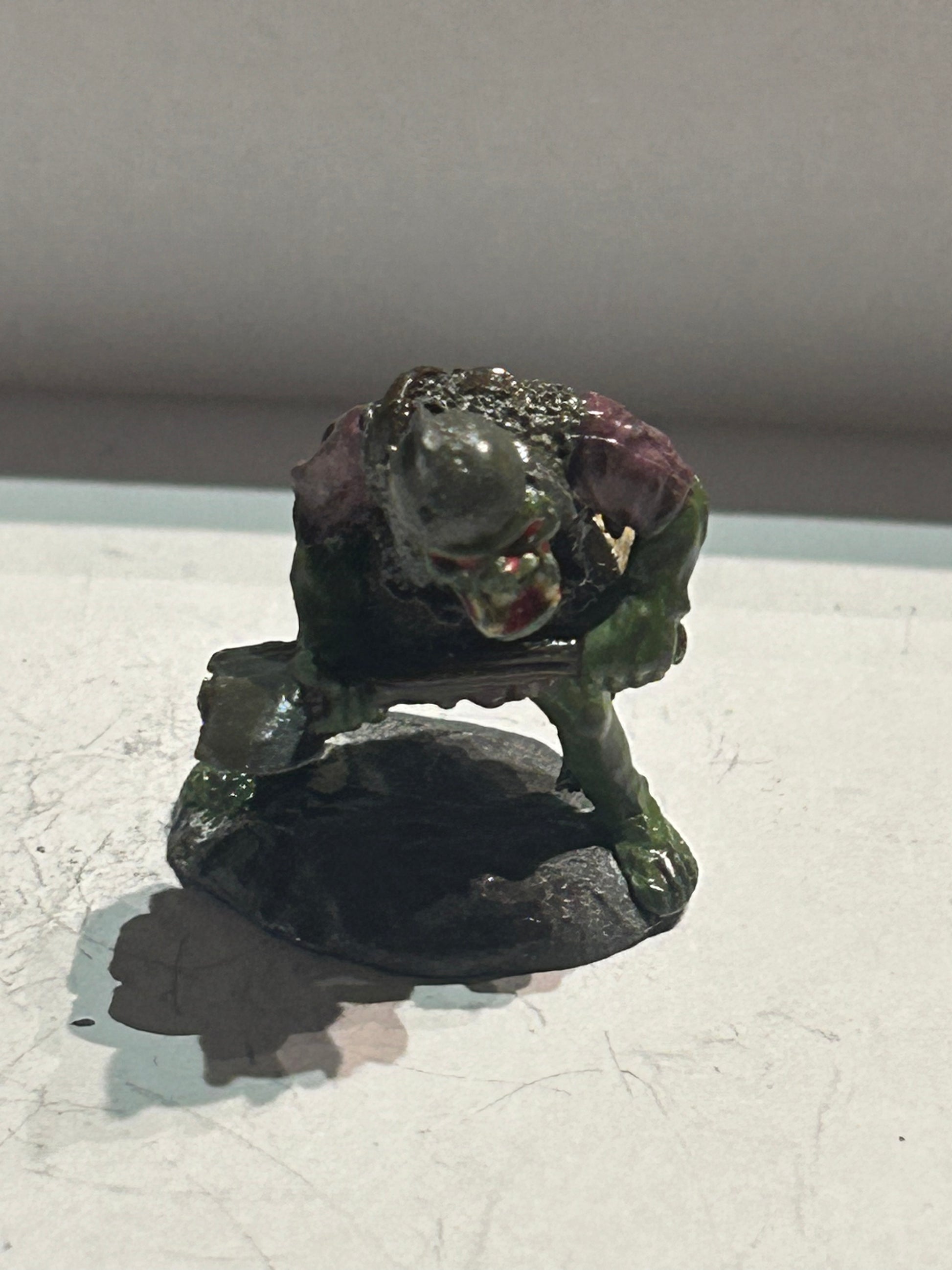 Citadel - Pre Slotta - Warhammer - C15 armoured Orc bodyguard - with l ...