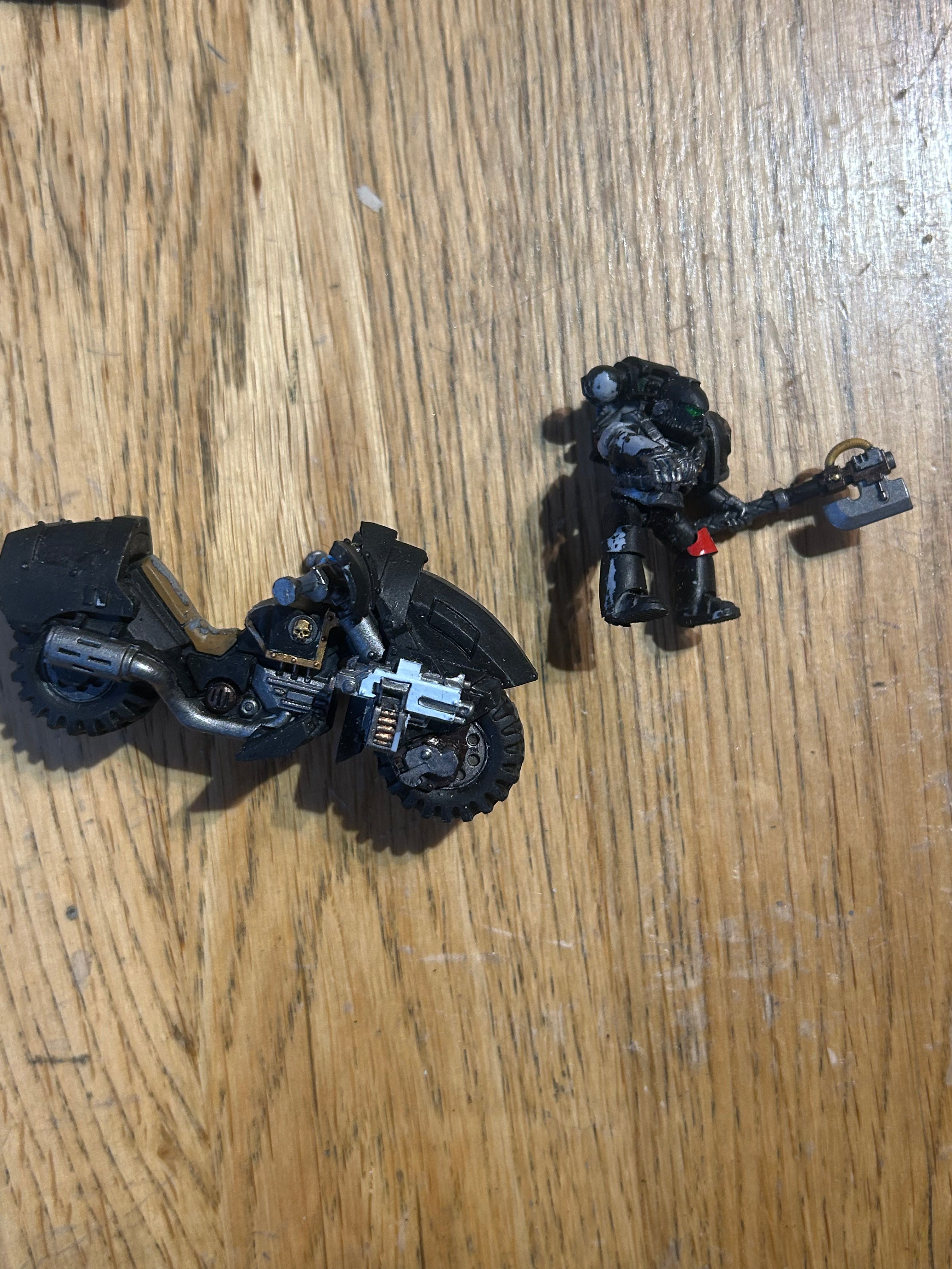 Warhammer 40k space marine outrider bike forge world – The Demon’s Lair ...
