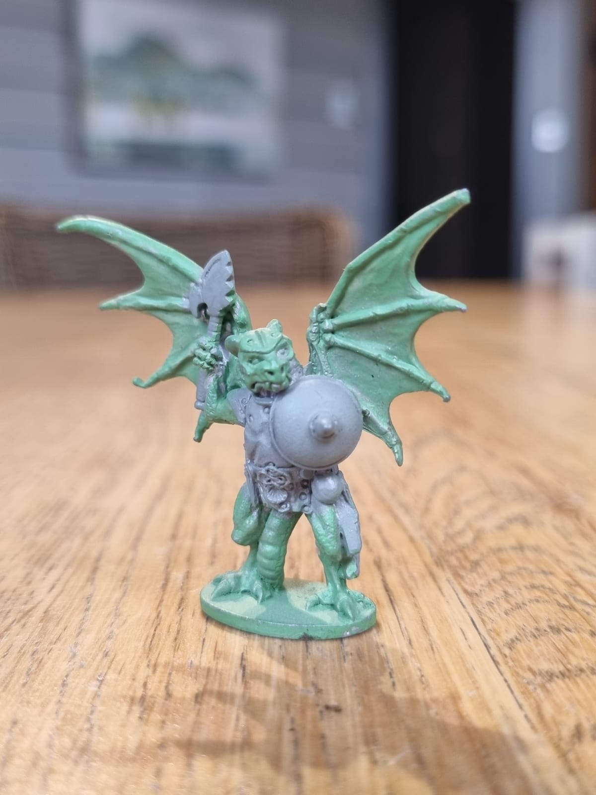 Grenadier models dragonen dragon man with spear and shield – The Demon ...