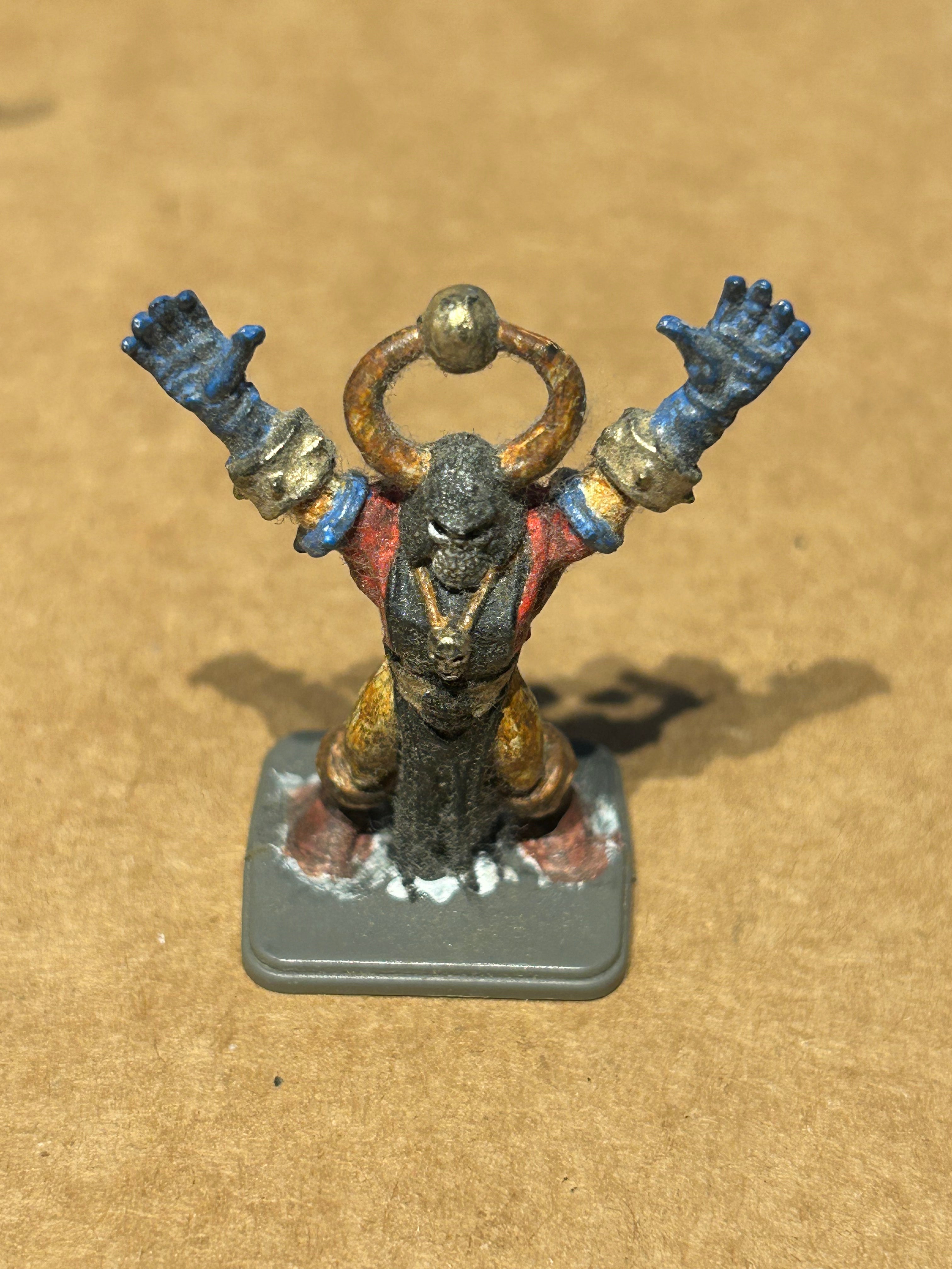Heroquest Chaos Sorceror Evil Wizard Plastic warhammer fantasy undead ...